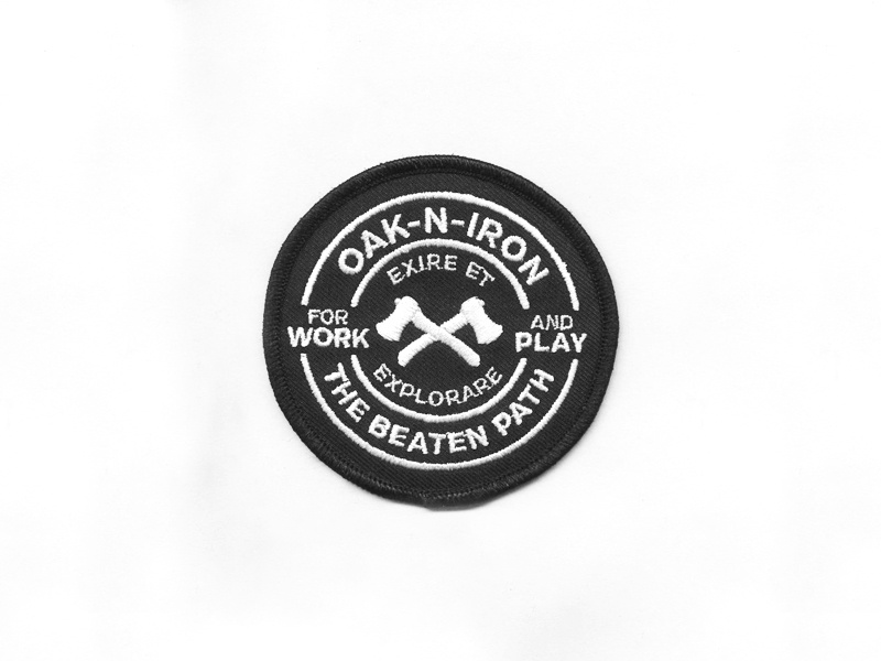 Work & Play Patch by Charlie Mertens on Dribbble