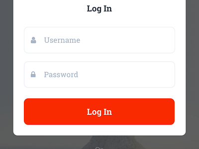 Travel app- login by Pawel Kwasnik for 7ninjas on Dribbble