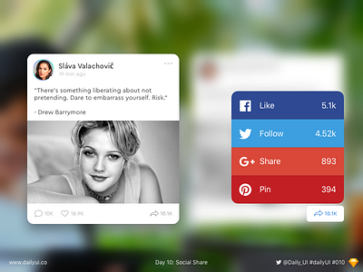 010 Social Share by 🇵🇭Mussulini Lopez on Dribbble