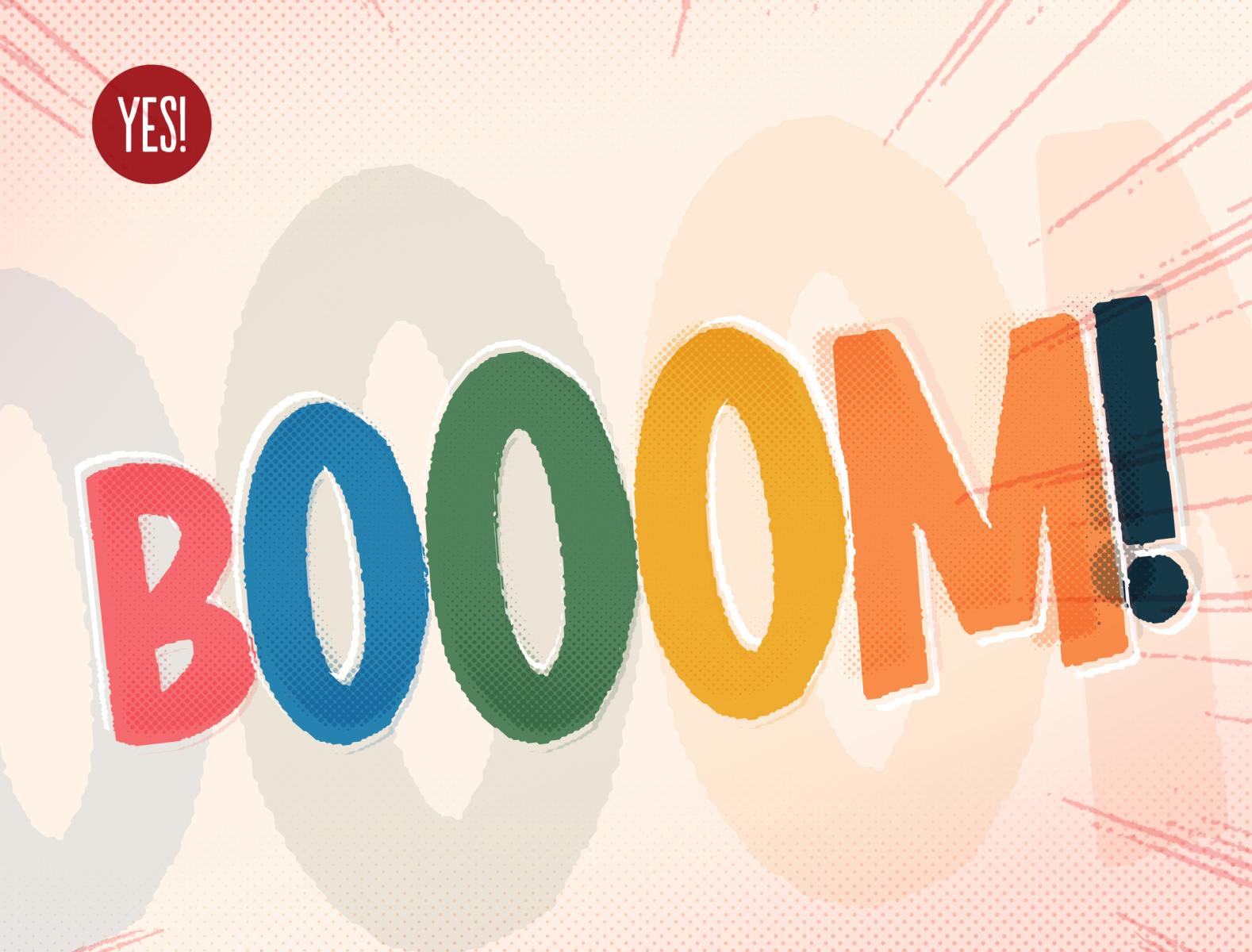 Booom! by Yes! Creative on Dribbble