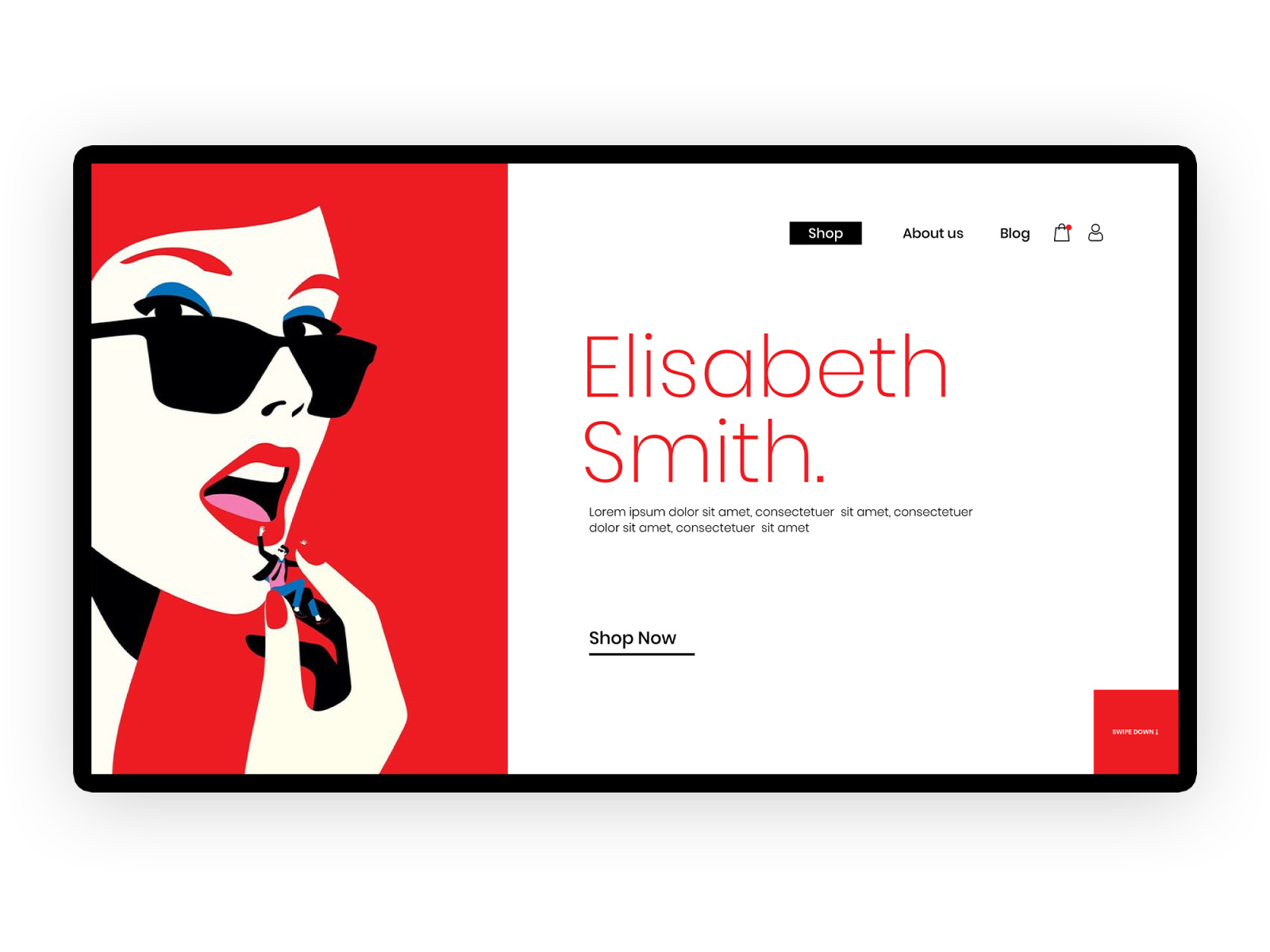 Elisabeth Smith by George Farcas on Dribbble