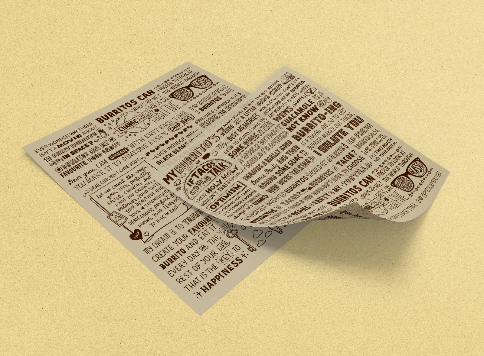 Chipotle, Real Ingredients Packaging by JD&Co. Design on Dribbble