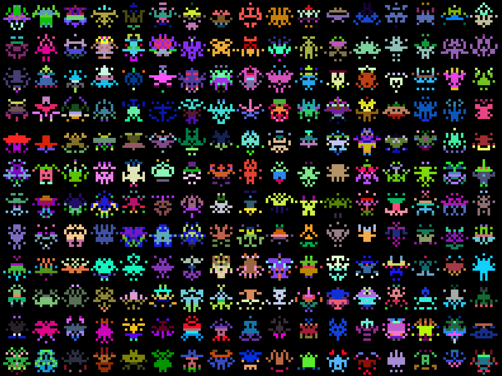 Tiny Sprite Generator by Frank Force on Dribbble