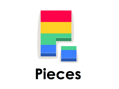 Pieces icon & logo by Leo Lin on Dribbble