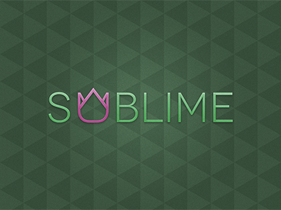 Sublime Logo by Andrew-David Jahchan on Dribbble