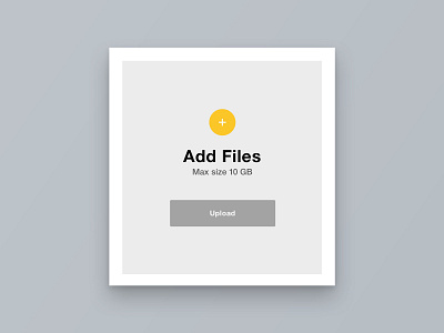 Mobile | File Upload by Peter Hamilton on Dribbble