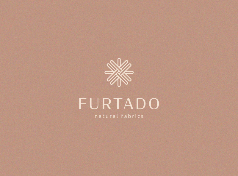 Natural Fabrics Logo by Tharinne Borba on Dribbble