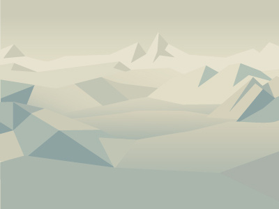 ice desert by Bettina Gericke on Dribbble