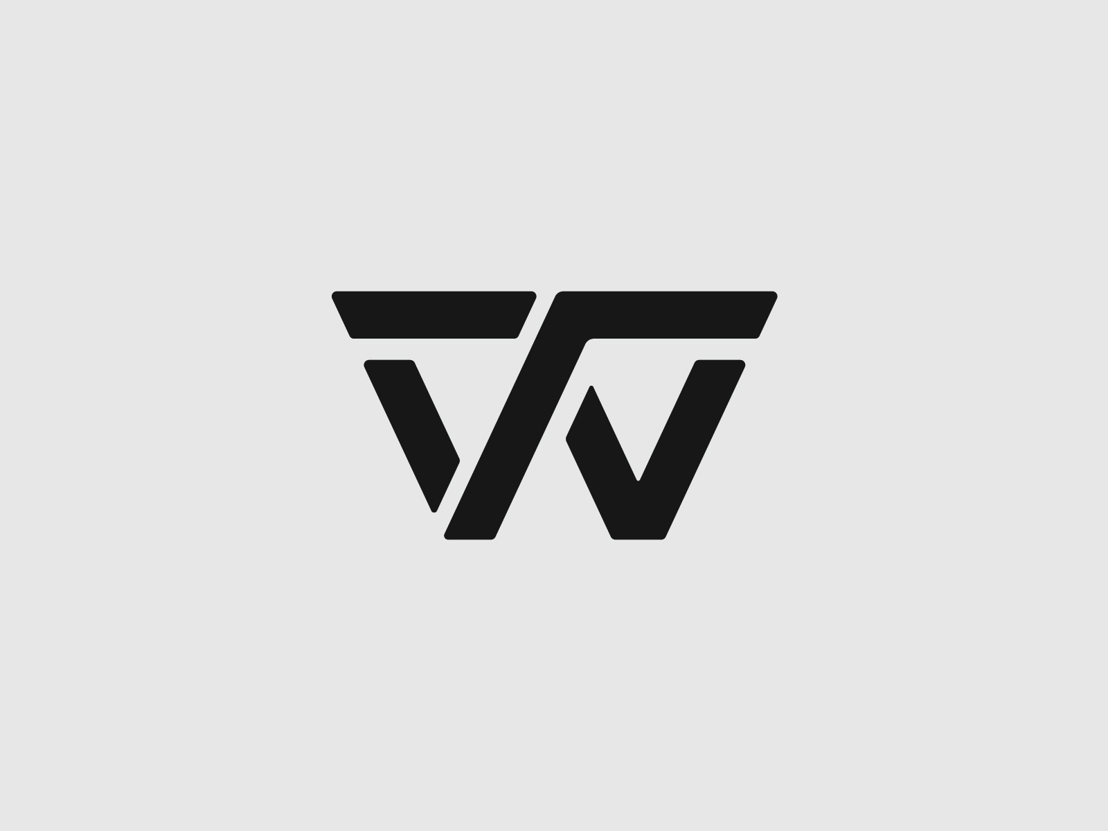T + W Monogram Logo by Hudson Taylor on Dribbble