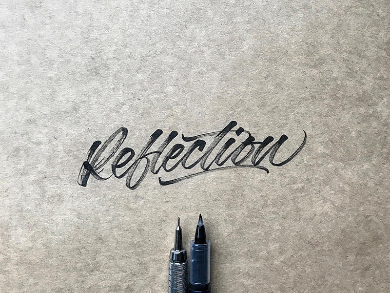 Reflection by Michael Moodie on Dribbble