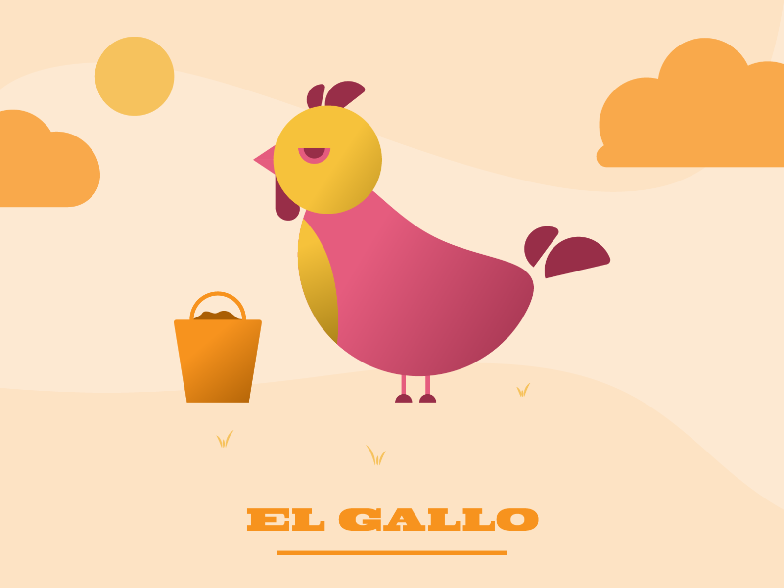 El Gallo by Jessica Garcia on Dribbble