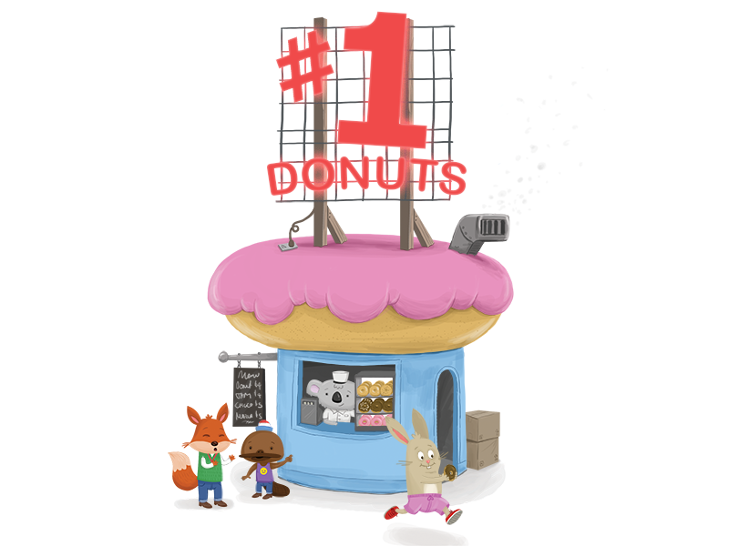 Snack Shack #1 by Onno Knuvers on Dribbble