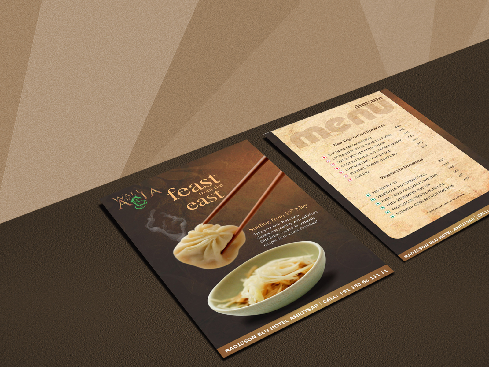 Dimsum Menu Design by Graphixon on Dribbble