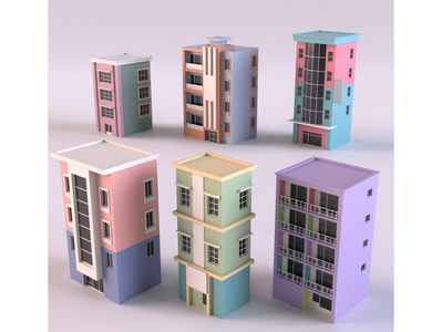 Custom Builsings by Piccopoly on Dribbble