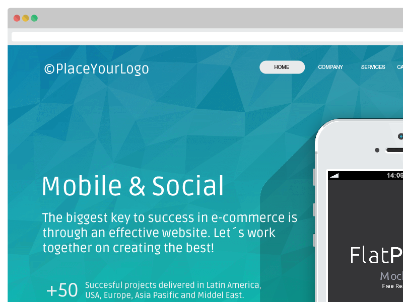 Flat UI / Agency Concept / Part II by Gael Bob on Dribbble