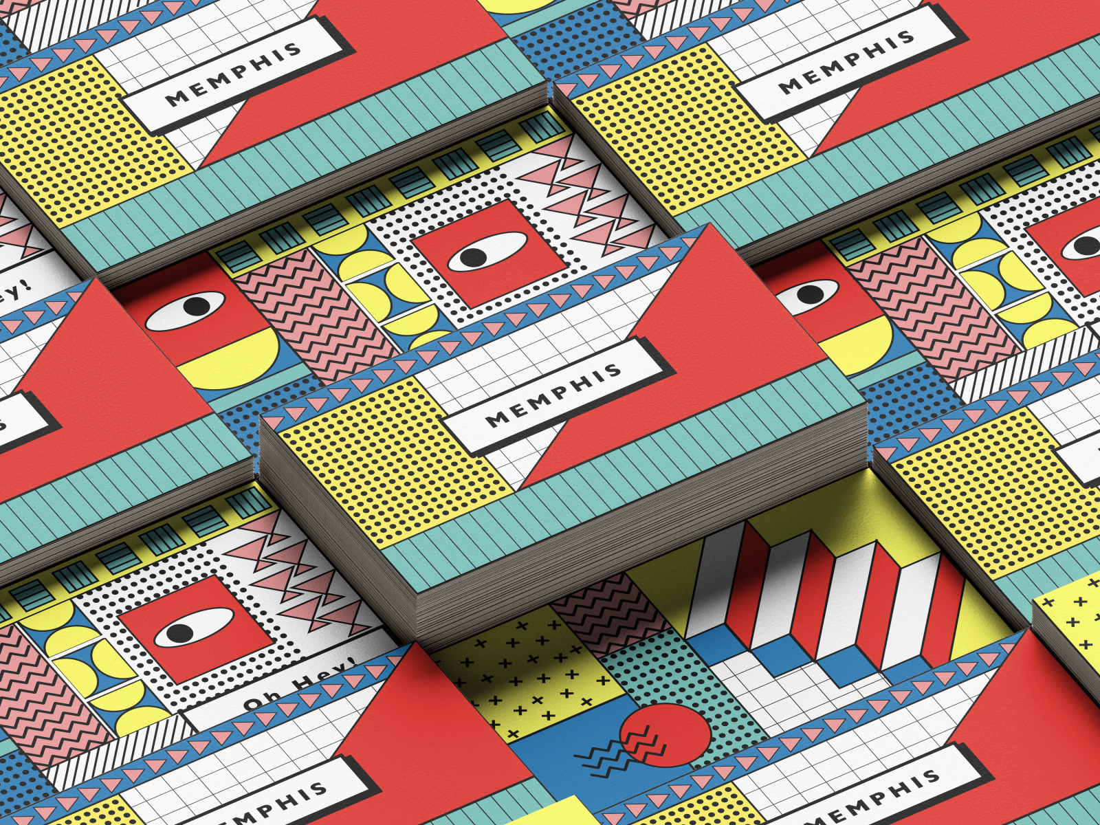 Memphis language by Pranali Linge on Dribbble