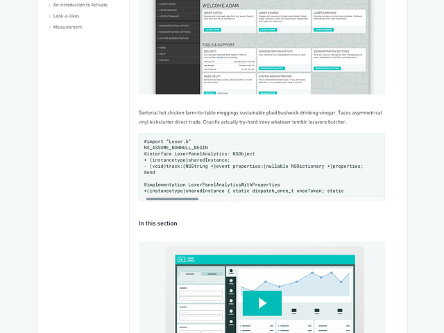 Documentation Ui And Ux Design Template By Adrian On Dribbble 