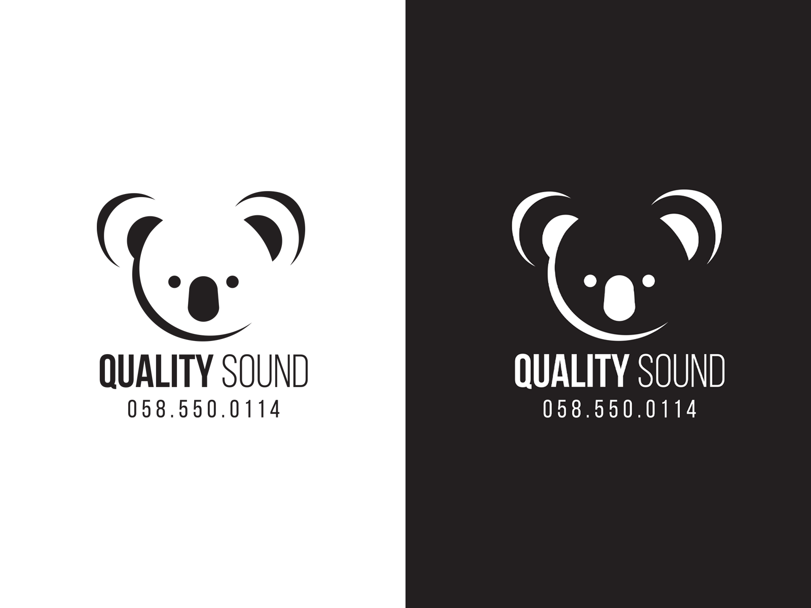 Logo for Quality Sound by Eli Schabes on Dribbble