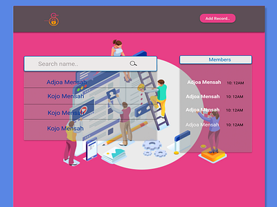 Browse thousands of Database Interface images for design inspiration | Dribbble