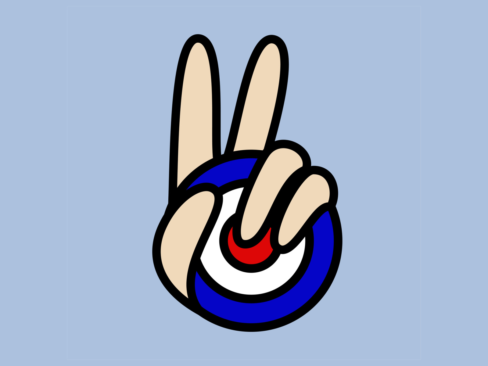 Peace Mod Target by Baz Grafton on Dribbble