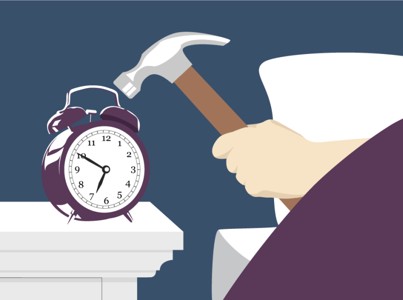 Snooze by Baz Grafton on Dribbble