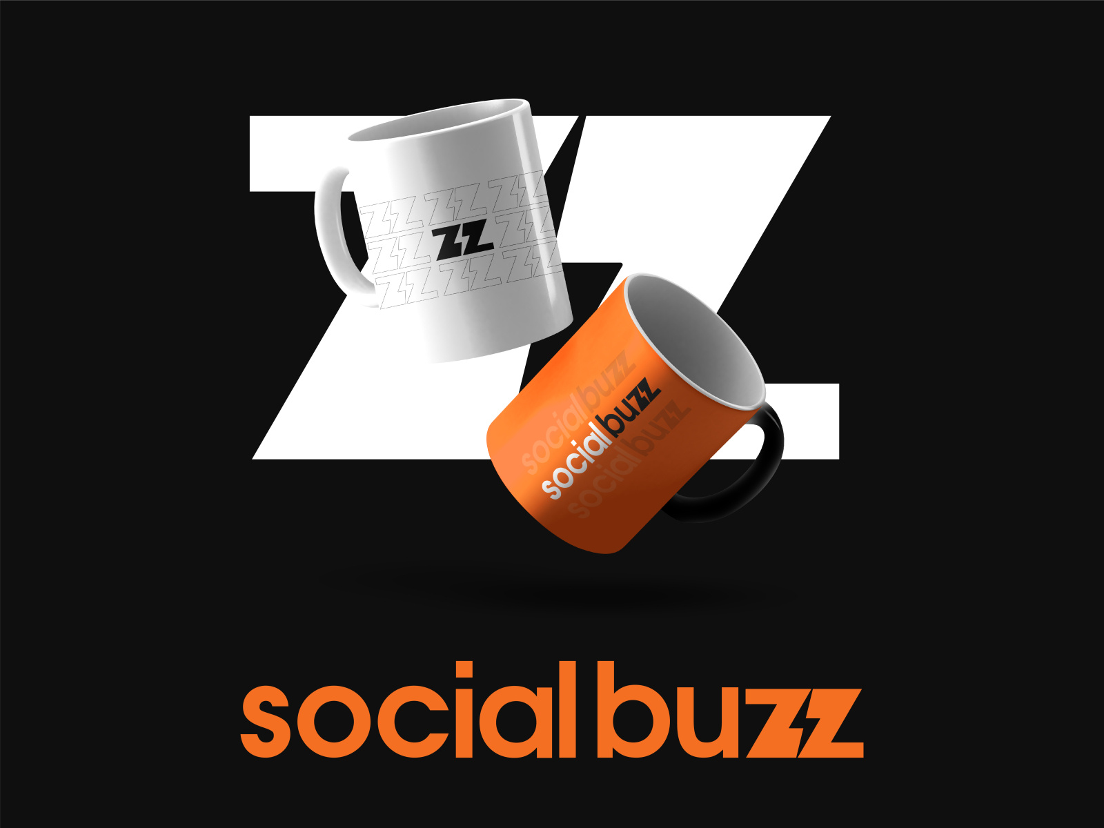 Social Buzz Branding by Aavash Gyawali on Dribbble