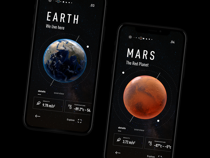 Browse thousands of Solar System App images for design inspiration ...