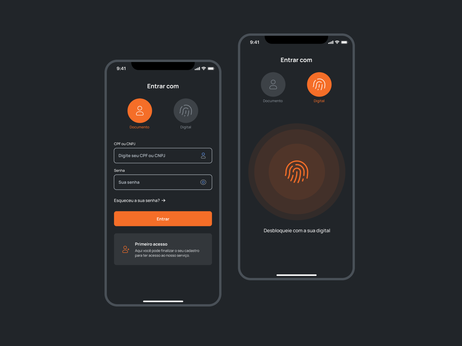 Login - Dark theme by Daislan Vieira on Dribbble