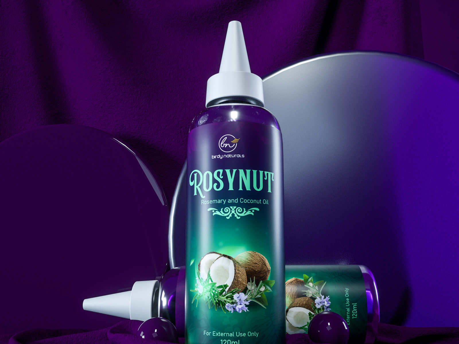 Rosynut Oil by Perry Nmai on Dribbble