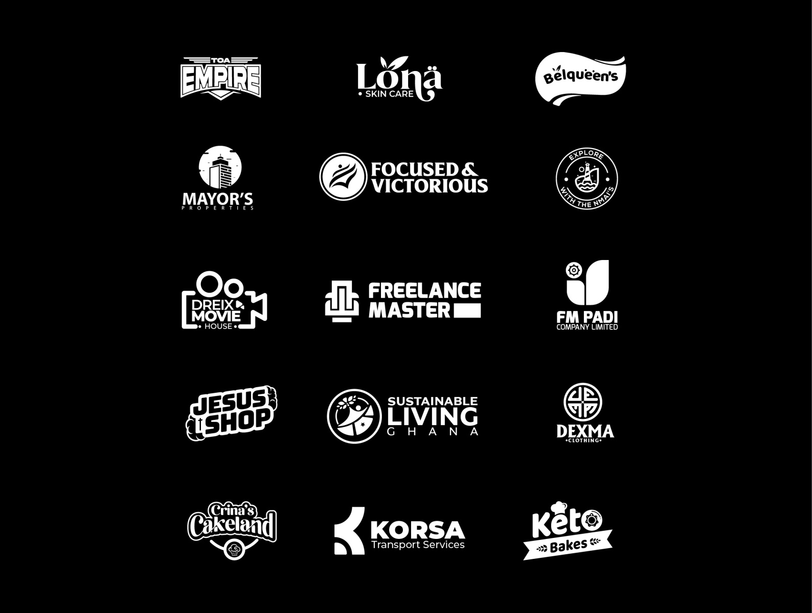 Logofolio 2020 by Perry Nmai on Dribbble