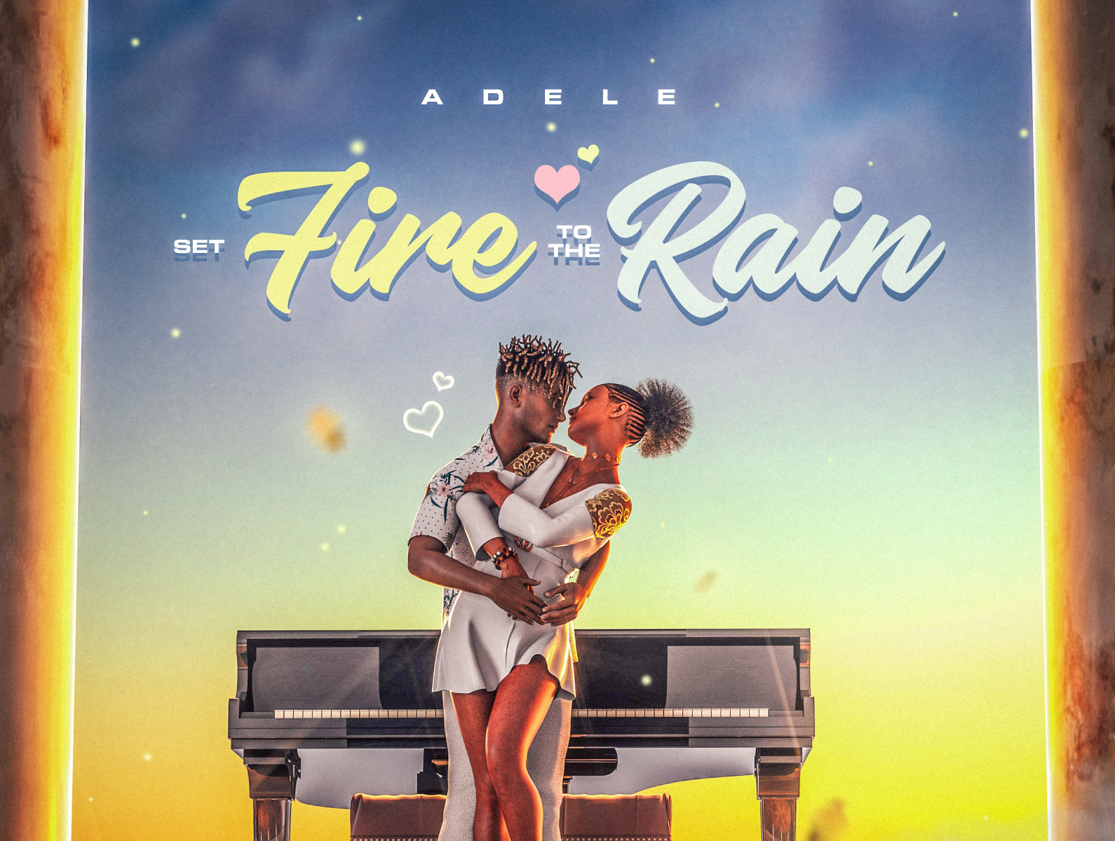 SET FIRE TO THE RAIN by Perry Nmai on Dribbble