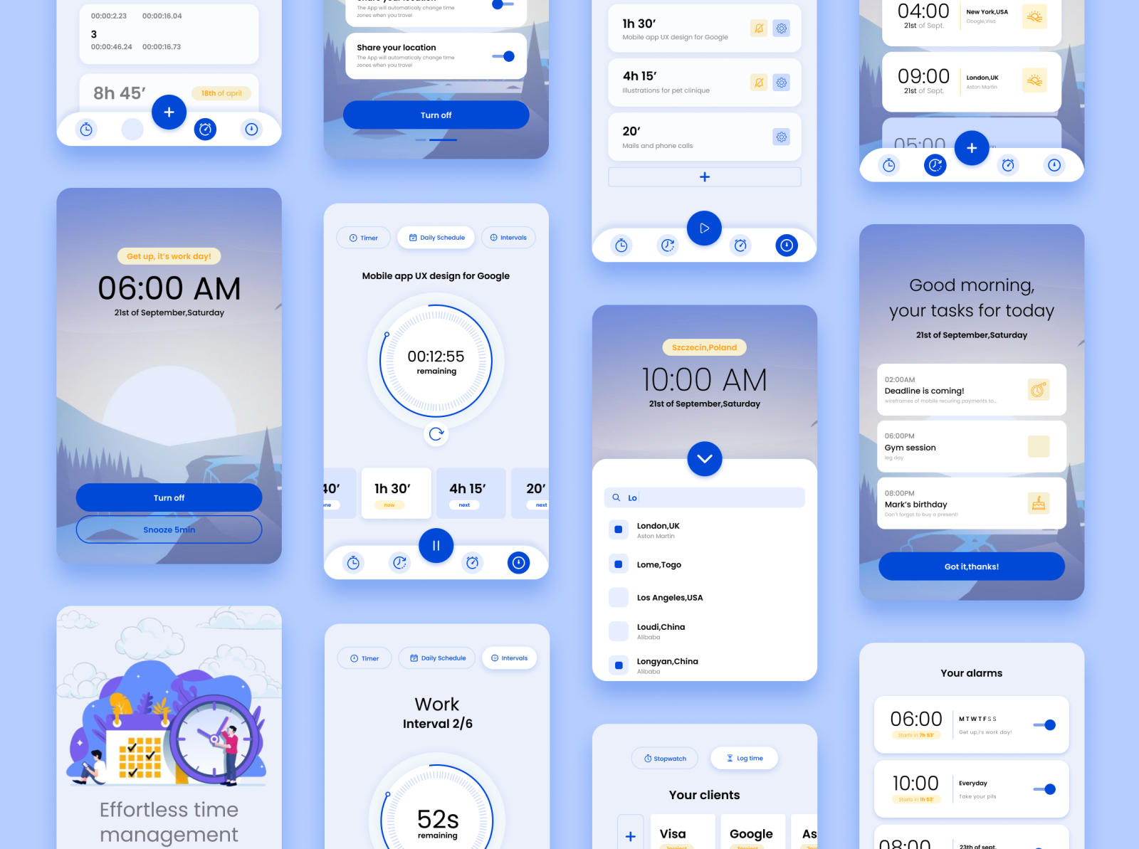 UI/UX App Design by Kishan Kanani on Dribbble