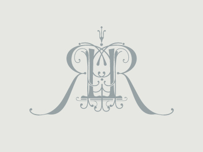 Custom RR Monogram by Trisha Rabalais on Dribbble