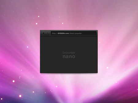 Dark Browser Overlay by Haziq Mir on Dribbble