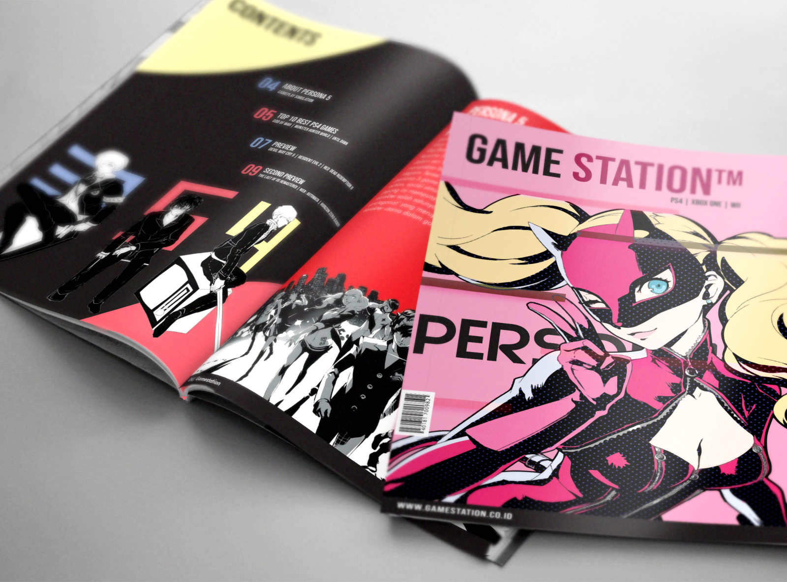 Magazine Design by Nisrina Puspa on Dribbble