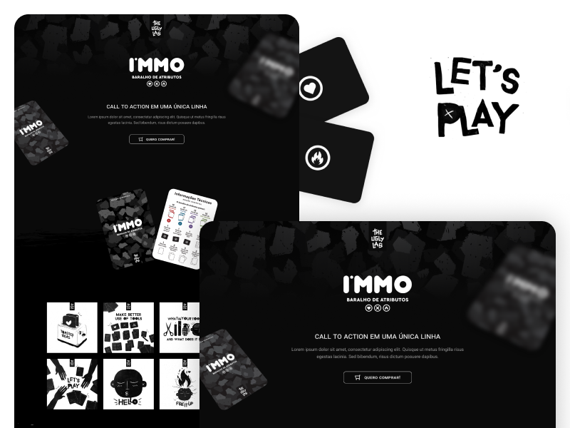 The Ugly Lab - I'MMO by Felipe Perobeli on Dribbble