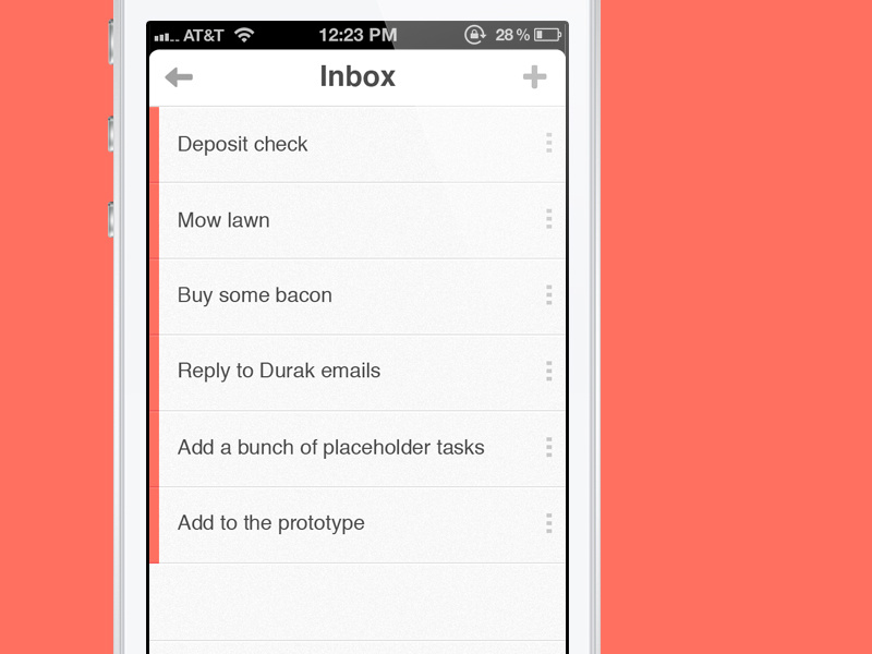 Drag and Drop Inbox by Andrey Kondratyuk on Dribbble