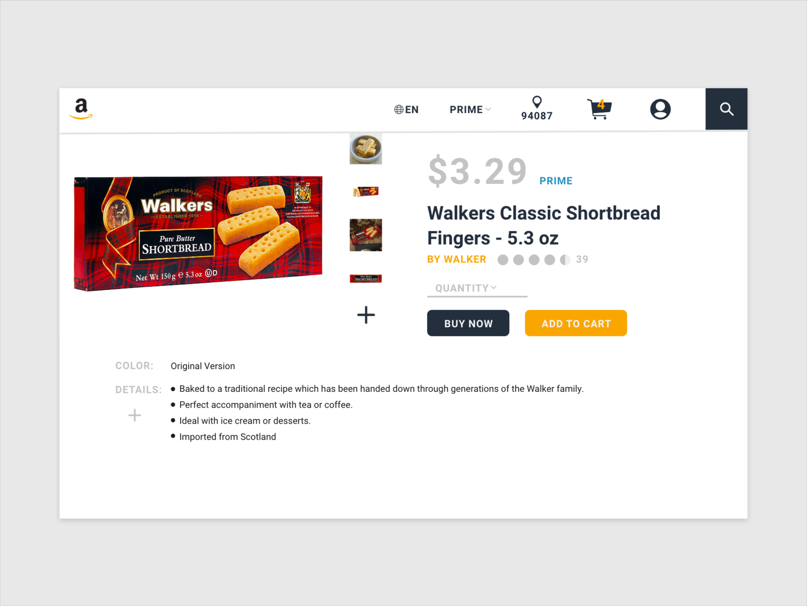 Amazon Redesign by Maija Philip on Dribbble