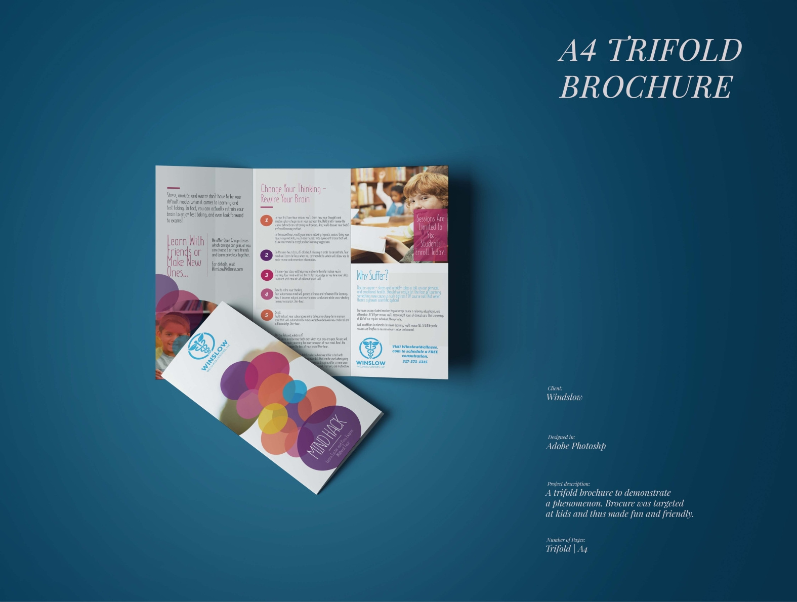 DR SKYE TRIFOLD MOCKUP 6 by Ikulayo Charles on Dribbble