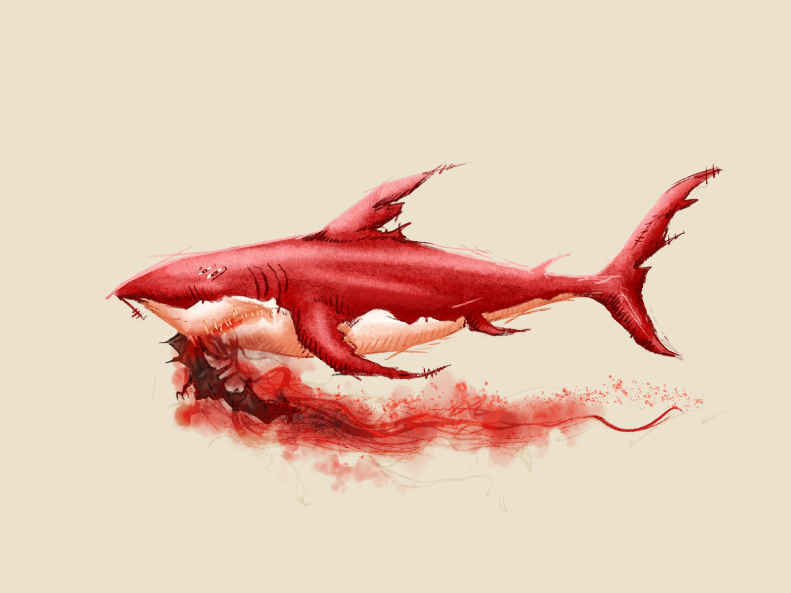 Great Red Shark