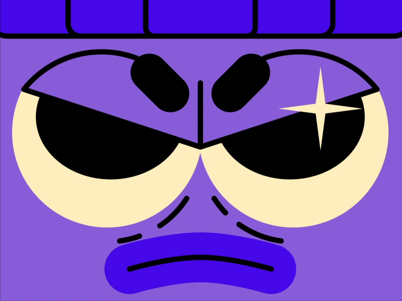 Purple Dude by Juan Felipe on Dribbble