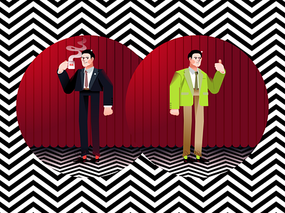 Agent Cooper by Juan Felipe on Dribbble