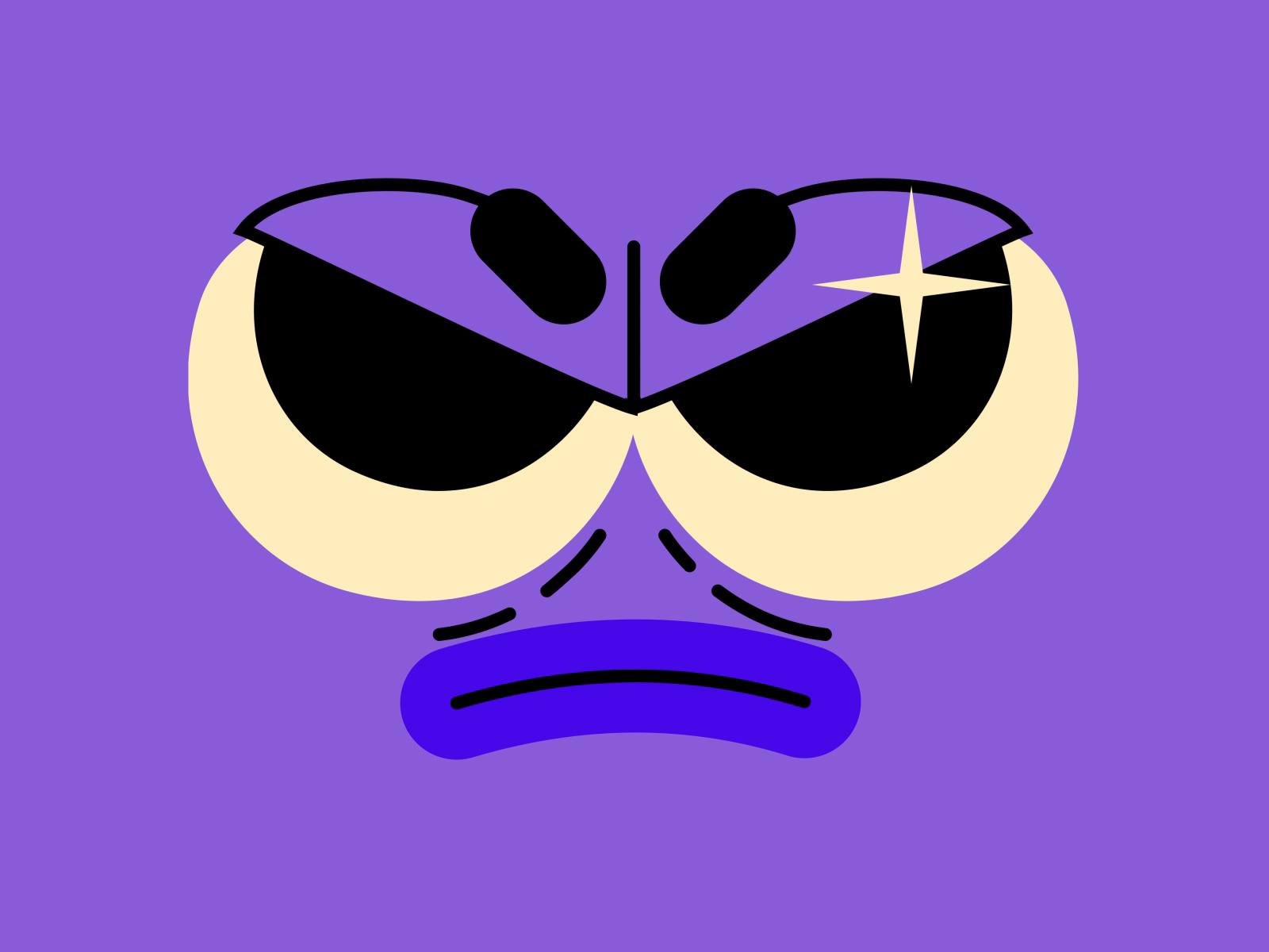 Purple Dude by Juan Felipe on Dribbble