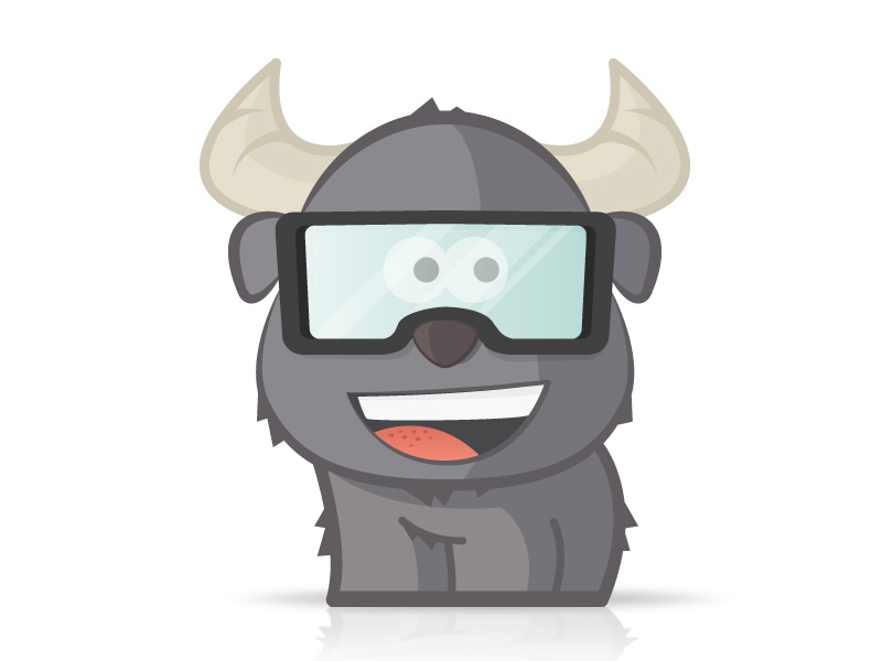 Our Yak Mascot by Viral Foundry 🏄🏼 on Dribbble
