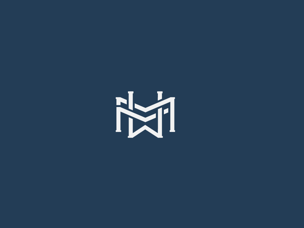 MWM | simple Lettering by VX grafis on Dribbble