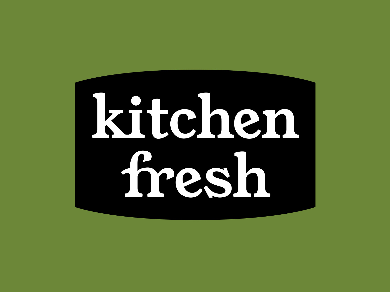 Kitchen Fresh logo by Shane Johnson on Dribbble