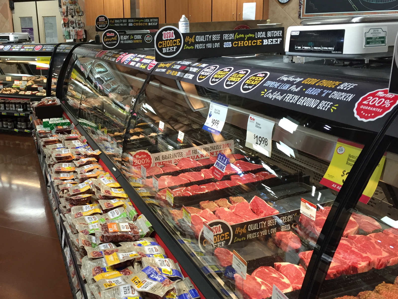 Martin's Butcher Case Signage Installation by Shane Johnson on Dribbble