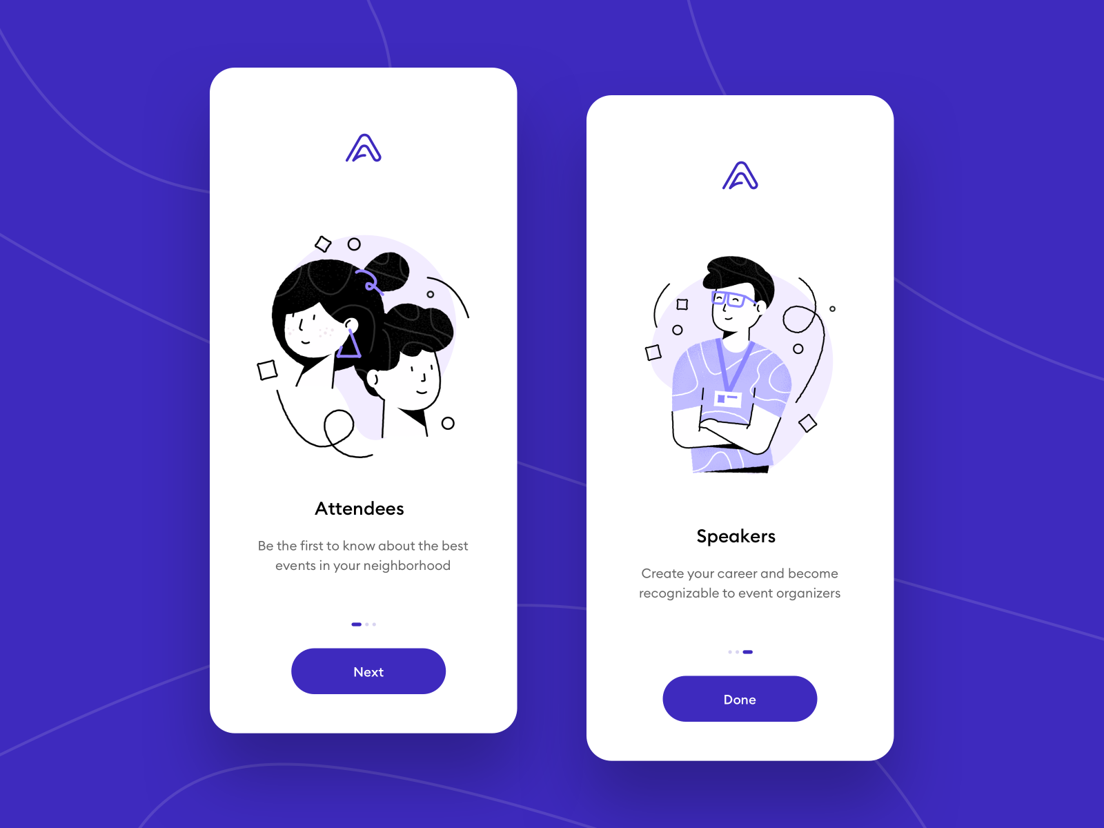 Appreciation App - Onboarding Screens by Dawid Pietrasiak on Dribbble