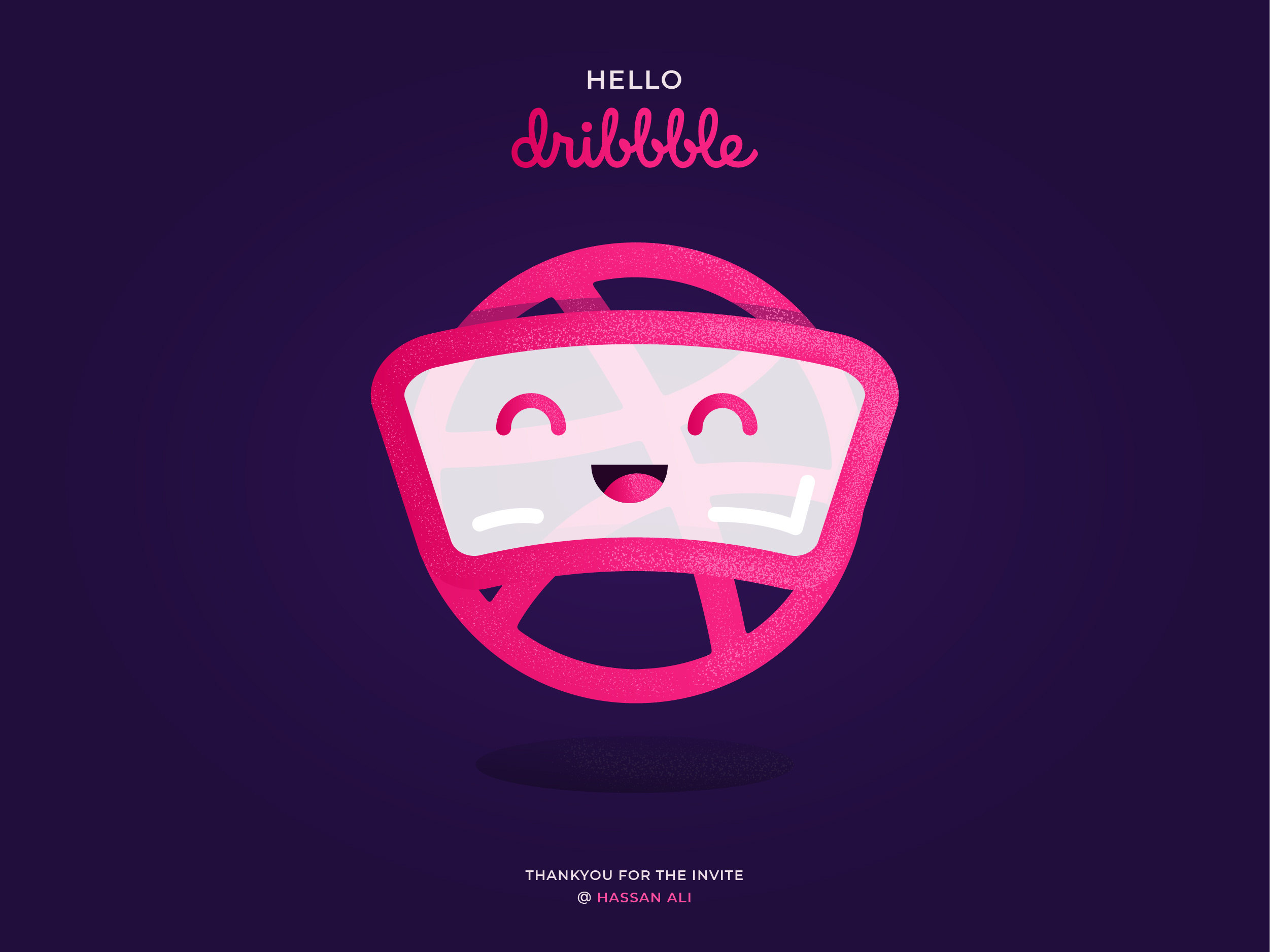 Hello Dribbble by Tanzeel Rahman on Dribbble