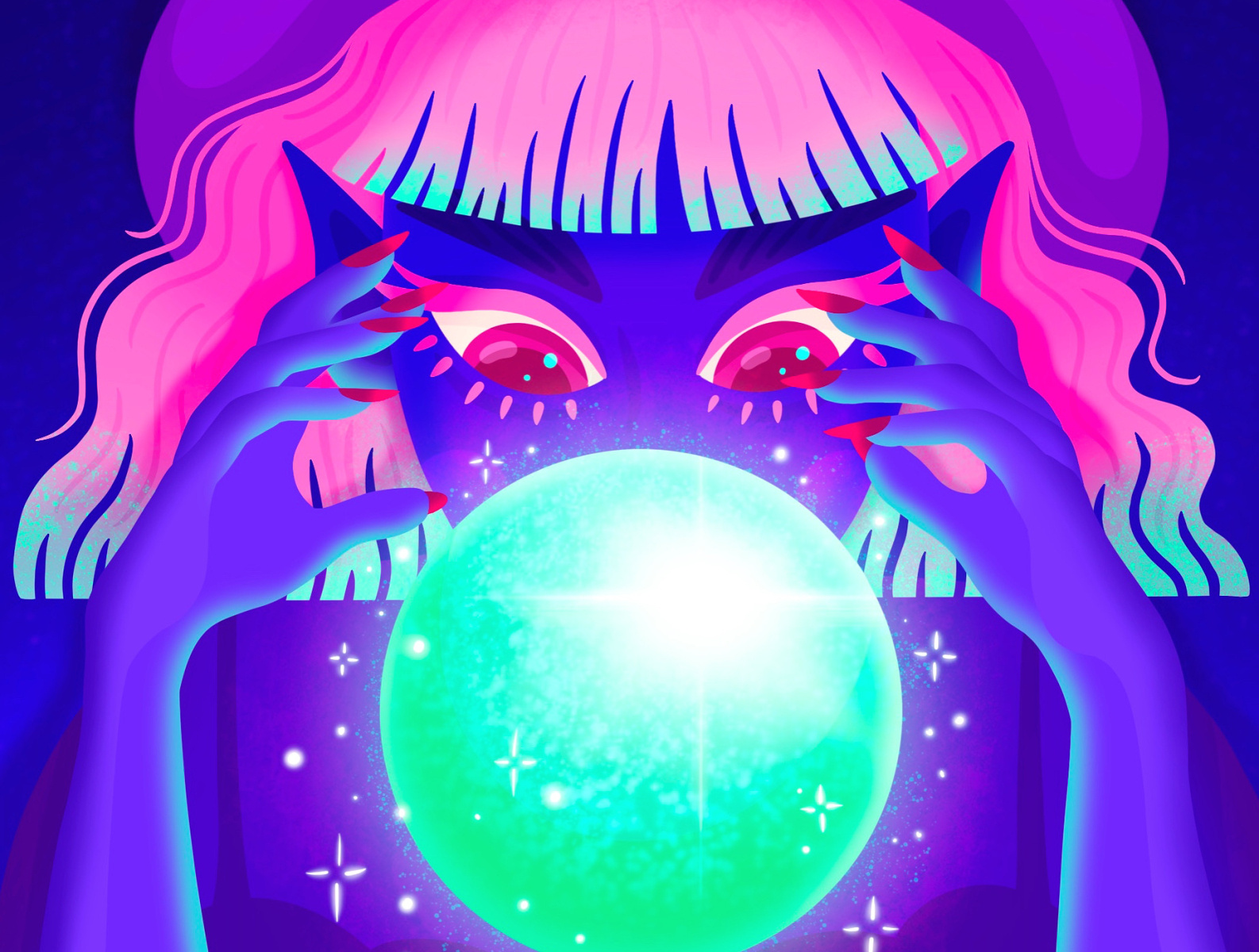 Divination 🔮 by Aishwarya Raman on Dribbble